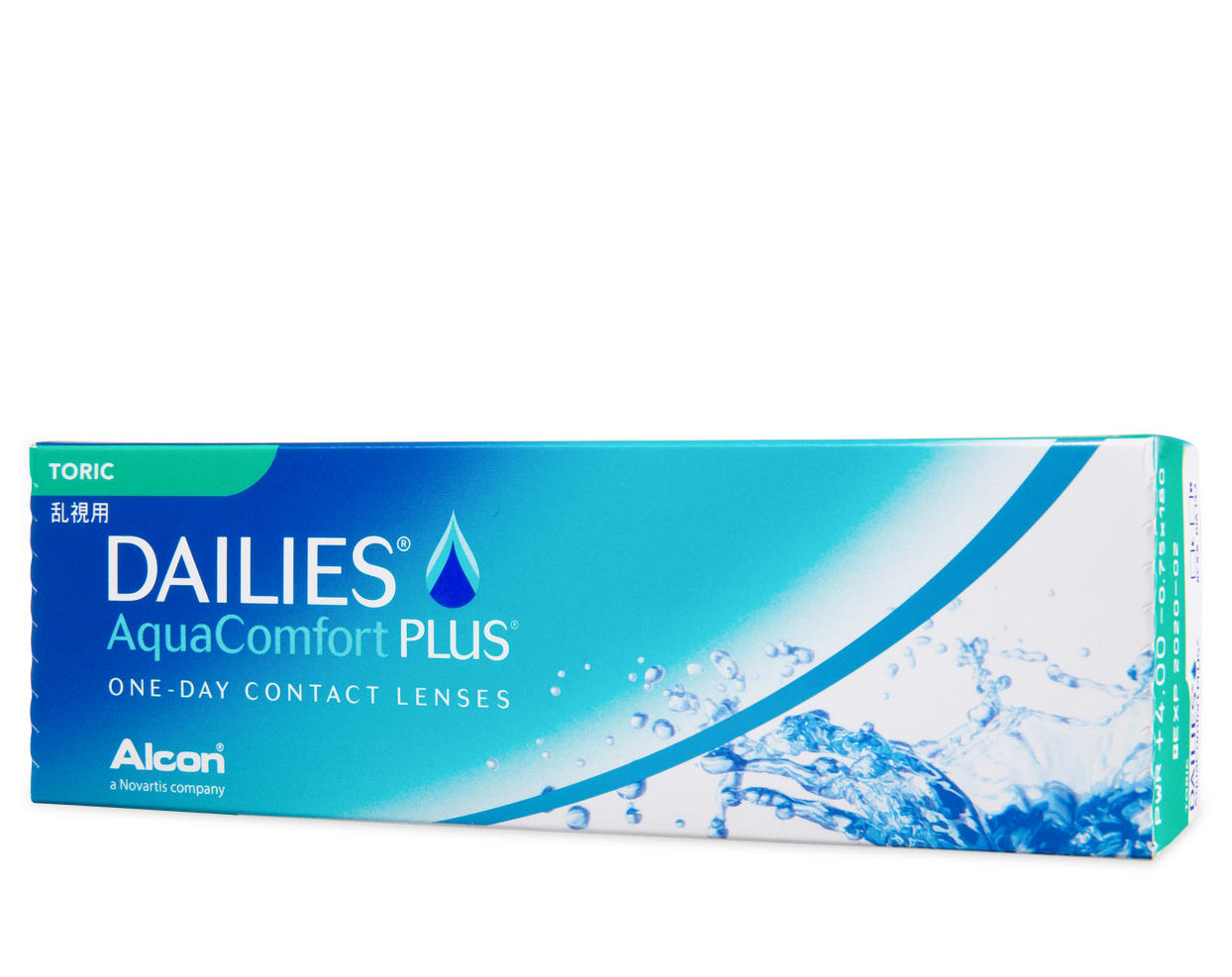 DAILIES AquaComfort Plus Toric 30 st/box | Lenson.com