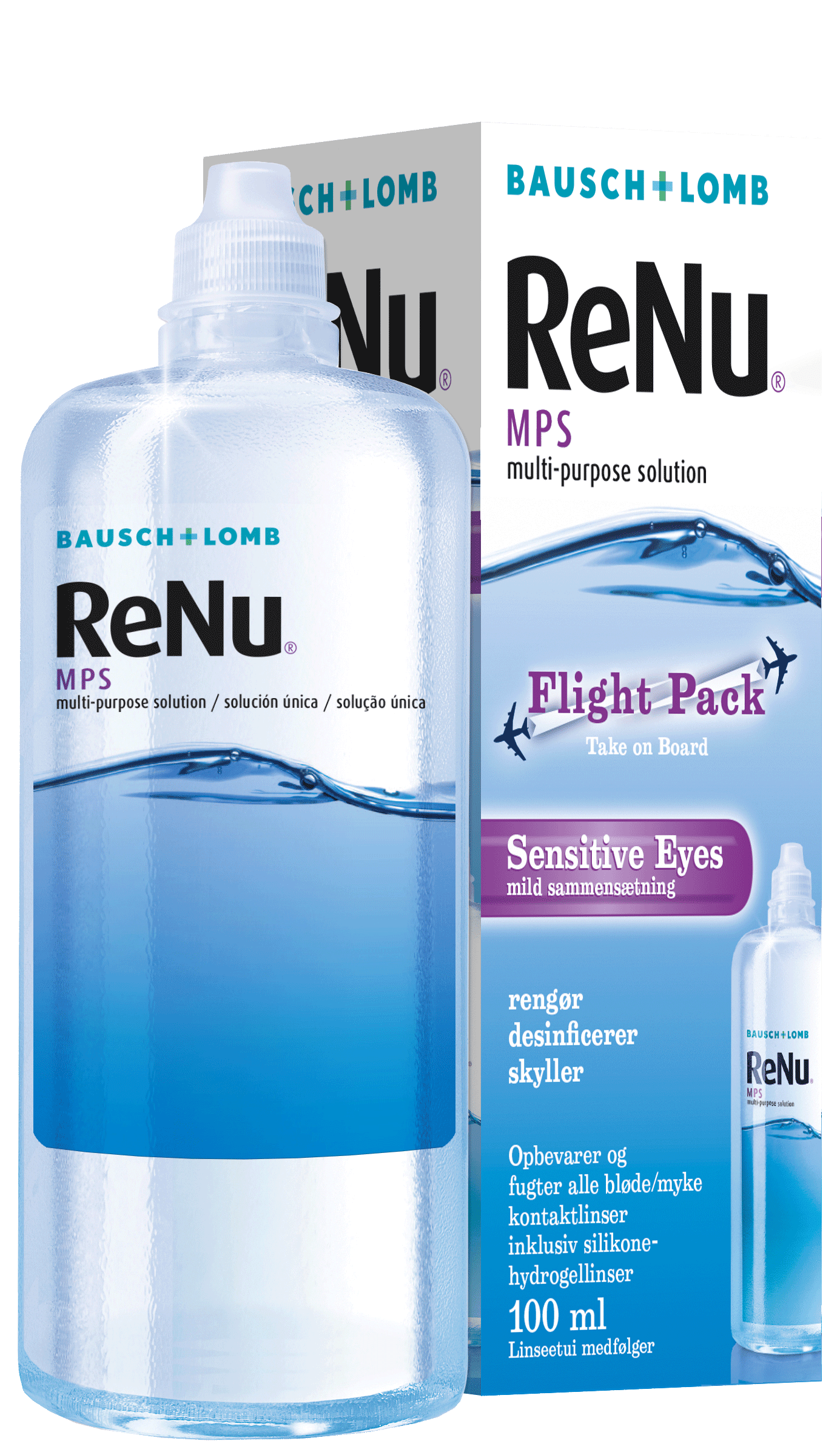 ReNu Flight Pack 100ml 100 ml - Tillbehör | Lenson.com